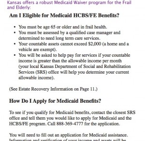 How To Identify Kansas Medicaid Facilities