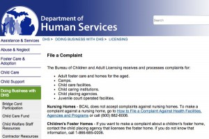 How To File An Assisted Living Complaint in Michigan